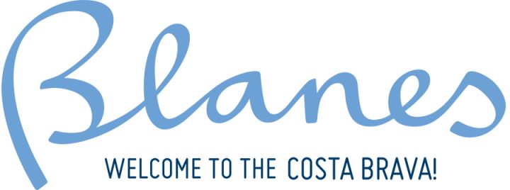 Blanes in its logo - Turisme Blanes